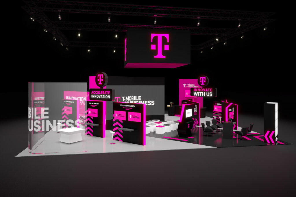 T-Mobile For Business 5G MWC Booth – fresh wata