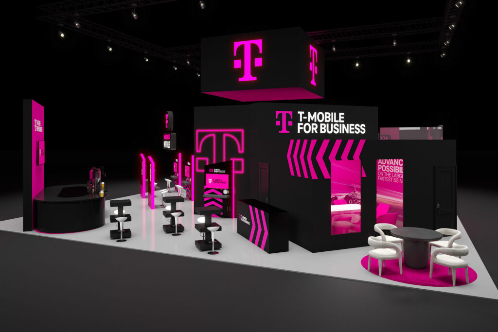 T-Mobile For Business 5G MWC Booth – fresh wata